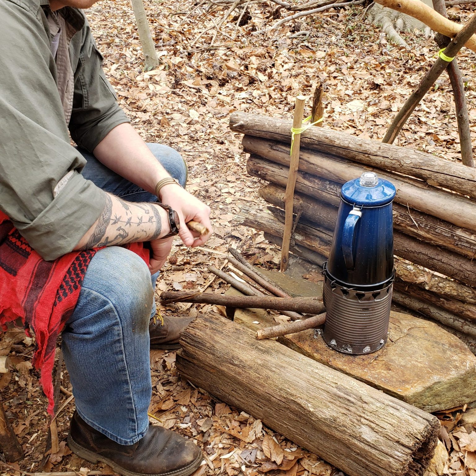 Creative Outlets: The Hobo Stove |- |Author JR White